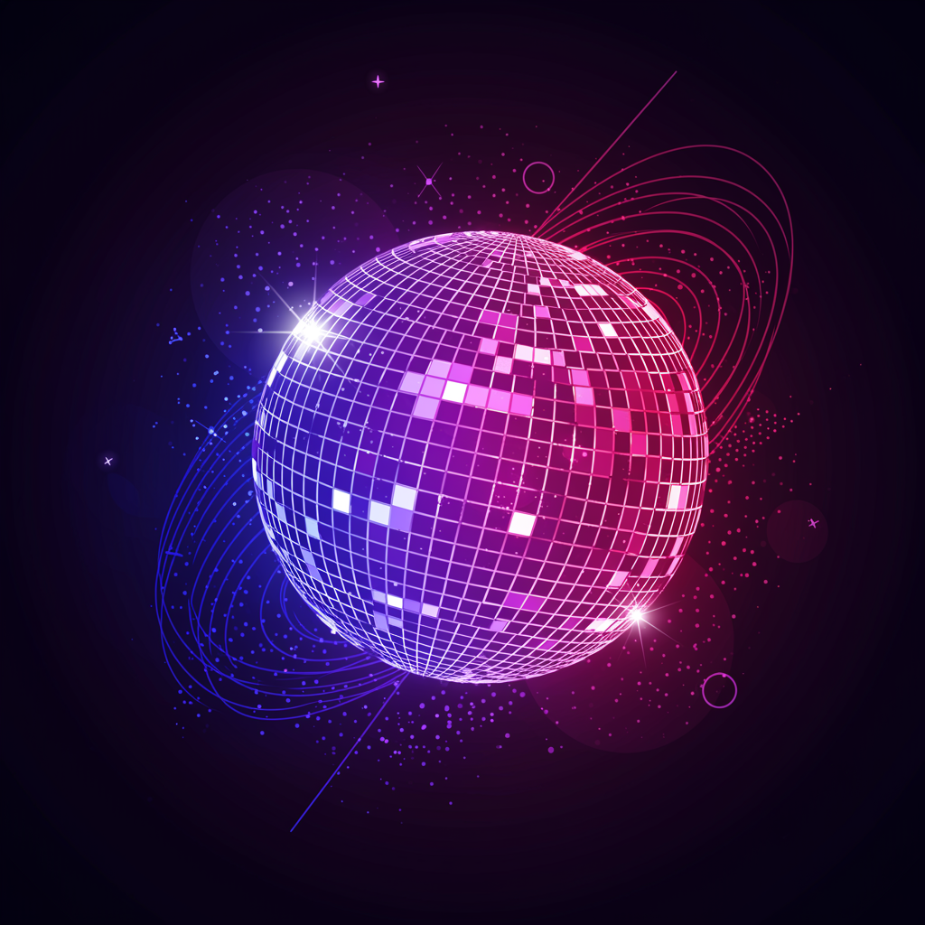 disco ball clipart | BasedLabs.ai