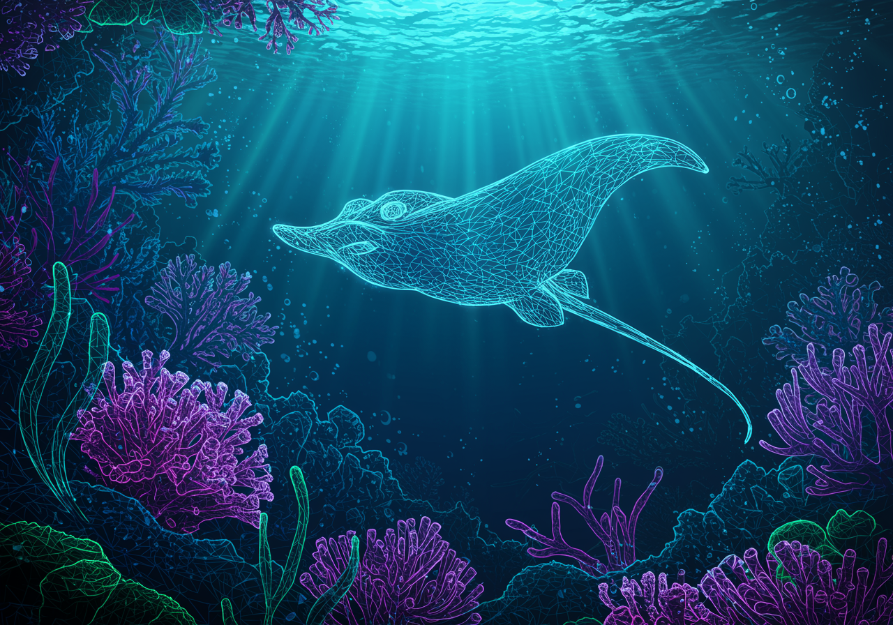 stingray drawing | BasedLabs.ai