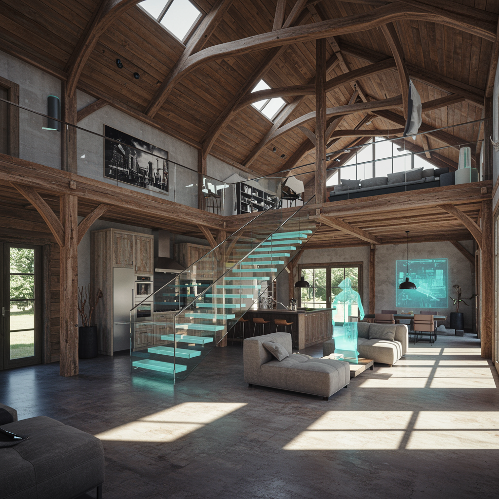 barndominium interior ideas | BasedLabs.ai