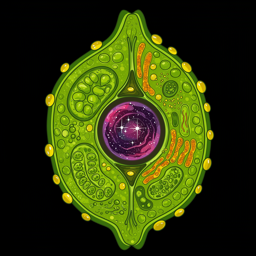 plant cell drawing | BasedLabs.ai