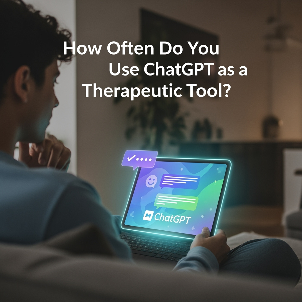 How Often Do You Use ChatGPT as a Therapeutic Tool?