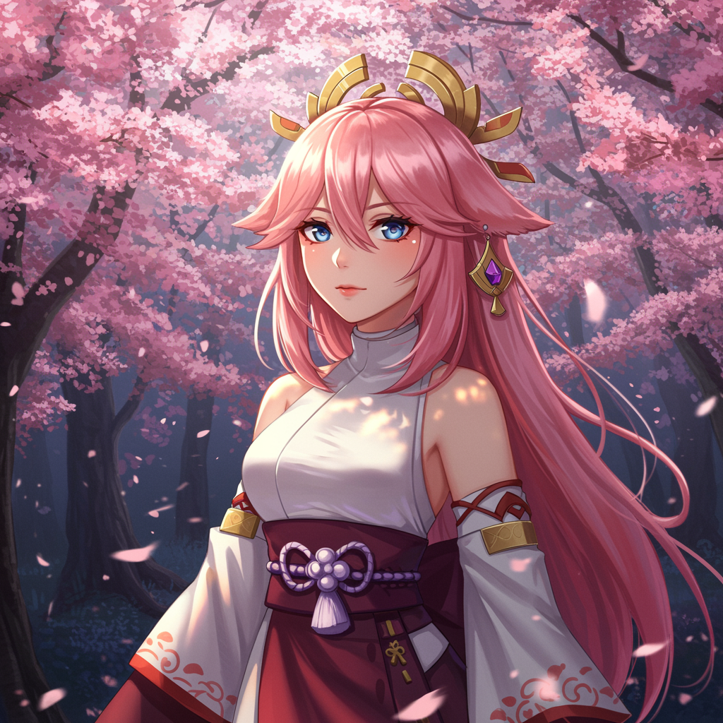 yae miko pfp | BasedLabs.ai