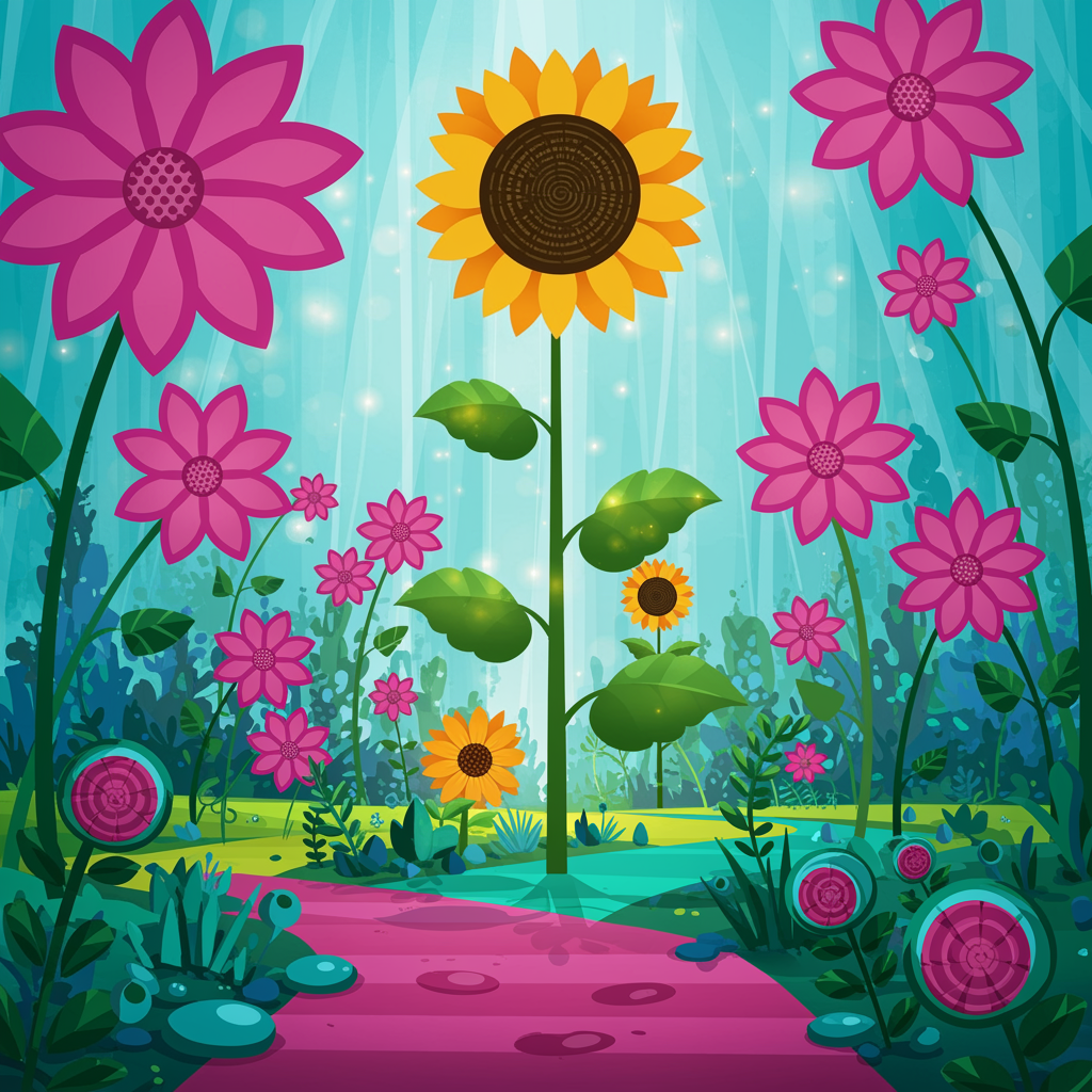 flower vector | BasedLabs.ai