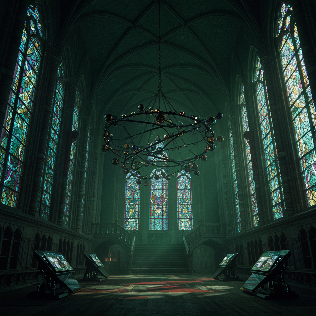 gothic interior design | BasedLabs.ai