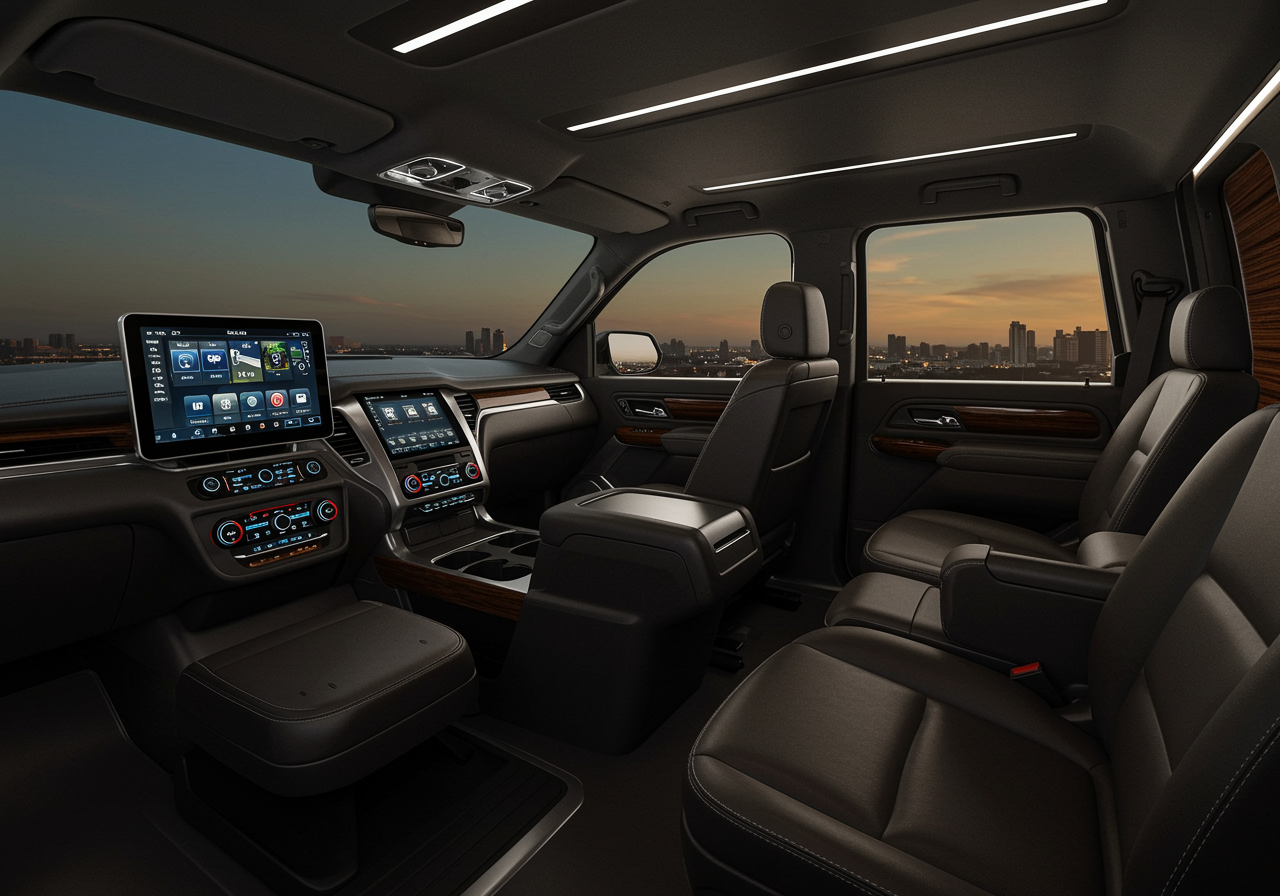 chevy tahoe interior | BasedLabs.ai