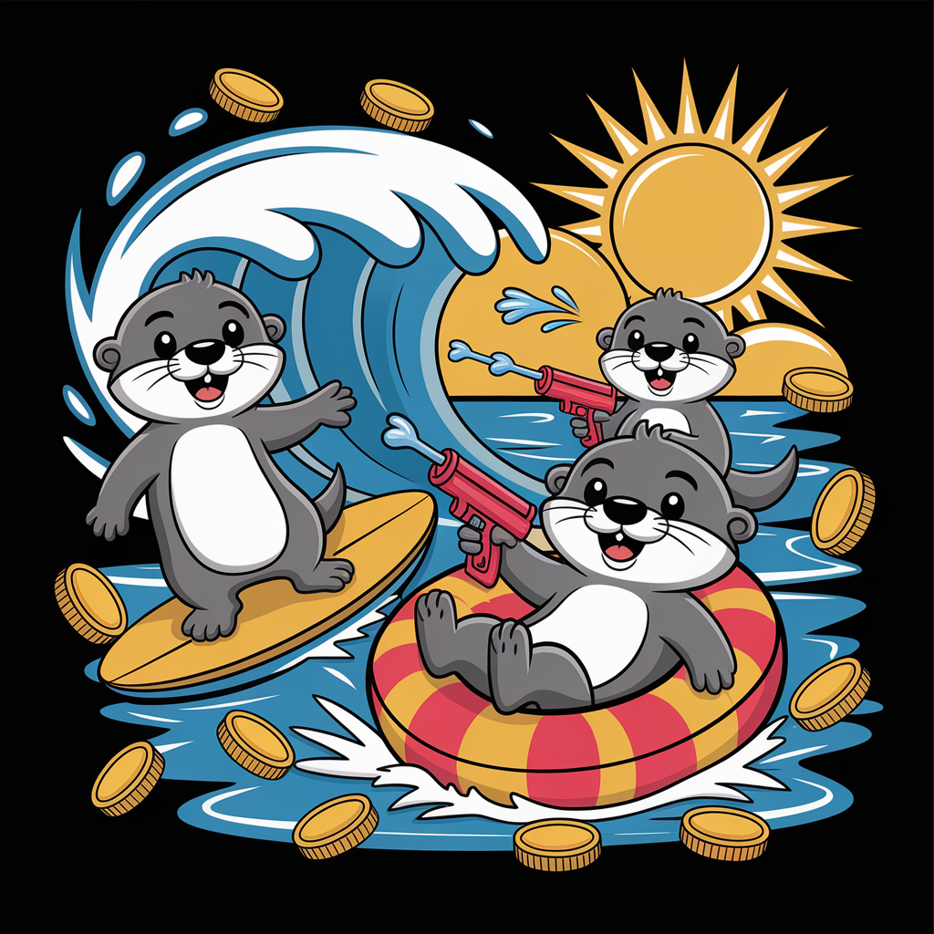 Smart Otters Enjoying SuiSummer - Rollup News
